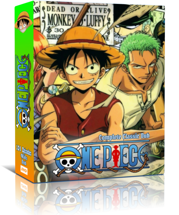 One Piece Complete 4Kids English Dub DVD Set – RetroAnimation