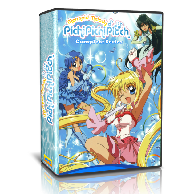 Mermaid Melody Pichi Pichi Pitch + Pure English Subbed DVD Set ...