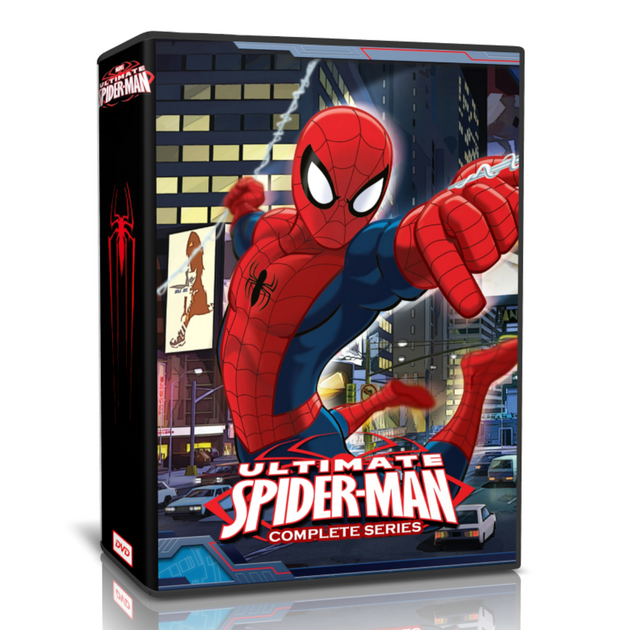 Ultimate Spider-Man Seasons 1-4 Complete Series DVD – RetroAnimation